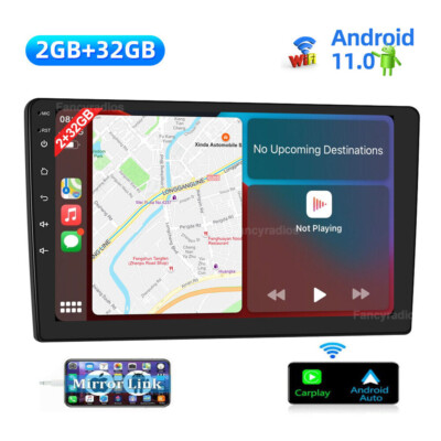 9inch Android 11 Car Stereo Radio Carplay GPS Navi Double Din WIFI ...