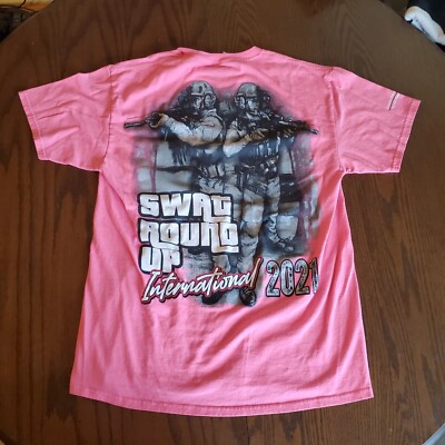 2021 SWAT Round Up International Shirt Size L Grand Theft Auto Theme ...