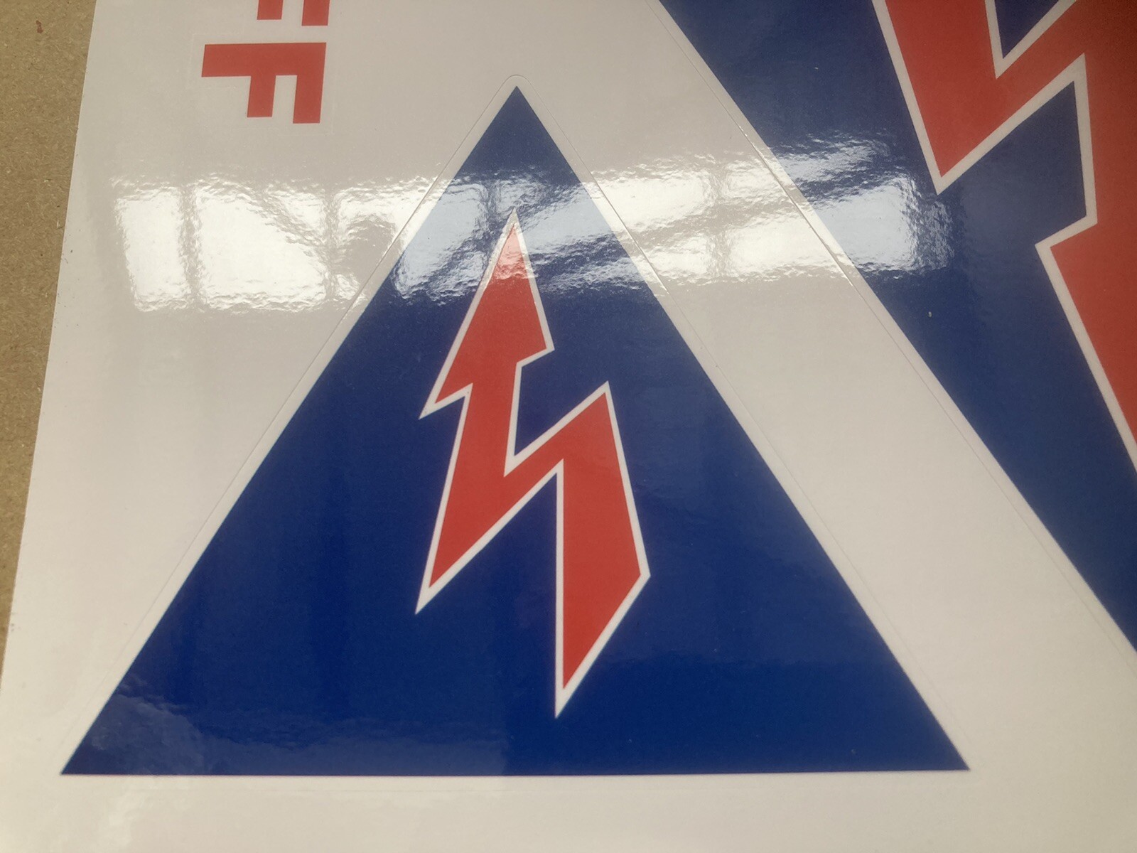 Battery Isolator RACE Sticker Sheet Kill Switch Triangle Race Blue ...