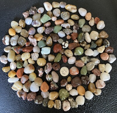 140+pc Colorful Michigan Rocks - Chert Epidote Unakite Rhyolite Agate ...