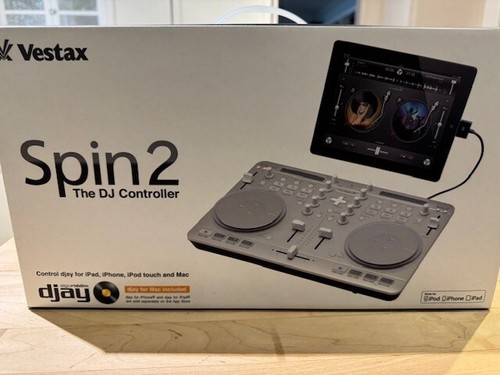 VESTAX SPIN DJ Turntable Controller for iPad, iPhone,and Mac- New | eBay