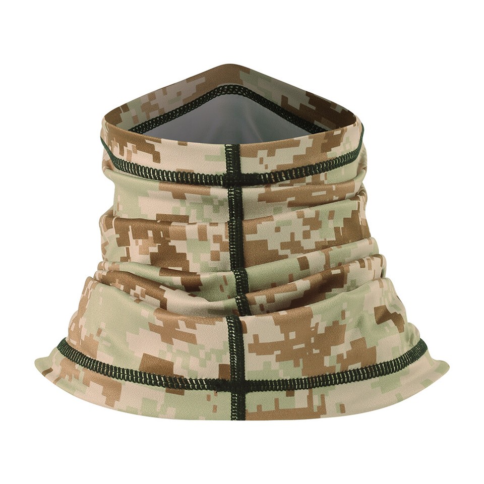 Camo Tactical Neck Gaiter Face Mask Scarf Breathable Bandana Cover ...