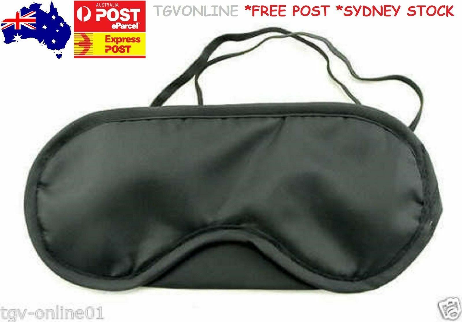 10 X TRAVEL EYE MASKS, SLEEP SLEEPING COVER REST EYEPATCH BLINDFOLD ...