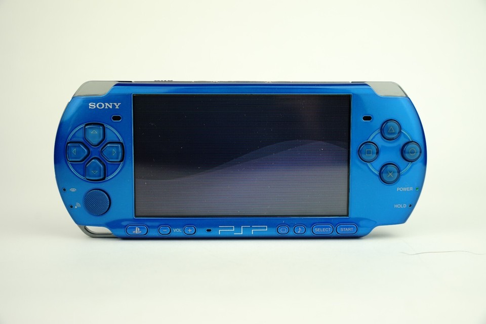 Sony PlayStation PSP 1000/2000/3000 Console with Charger/New Battery ...