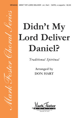 Didn't My Lord Deliver Daniel? SATB Sheet Music | eBay