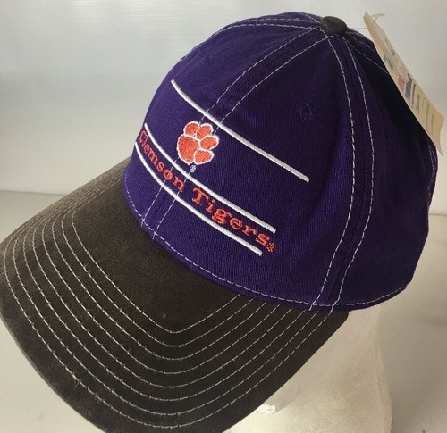 Clemson Tigers Hat Cap NEW NCAA Retro The Game Paw Print Logo Big C ...