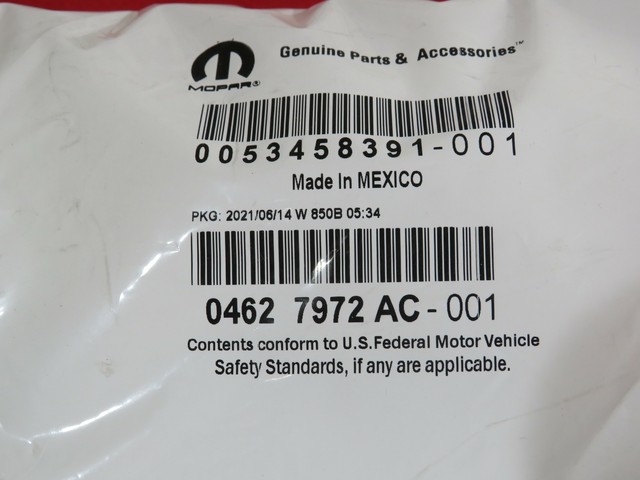 Genuine Mopar Purge Control Valve 4627972AC for sale online | eBay