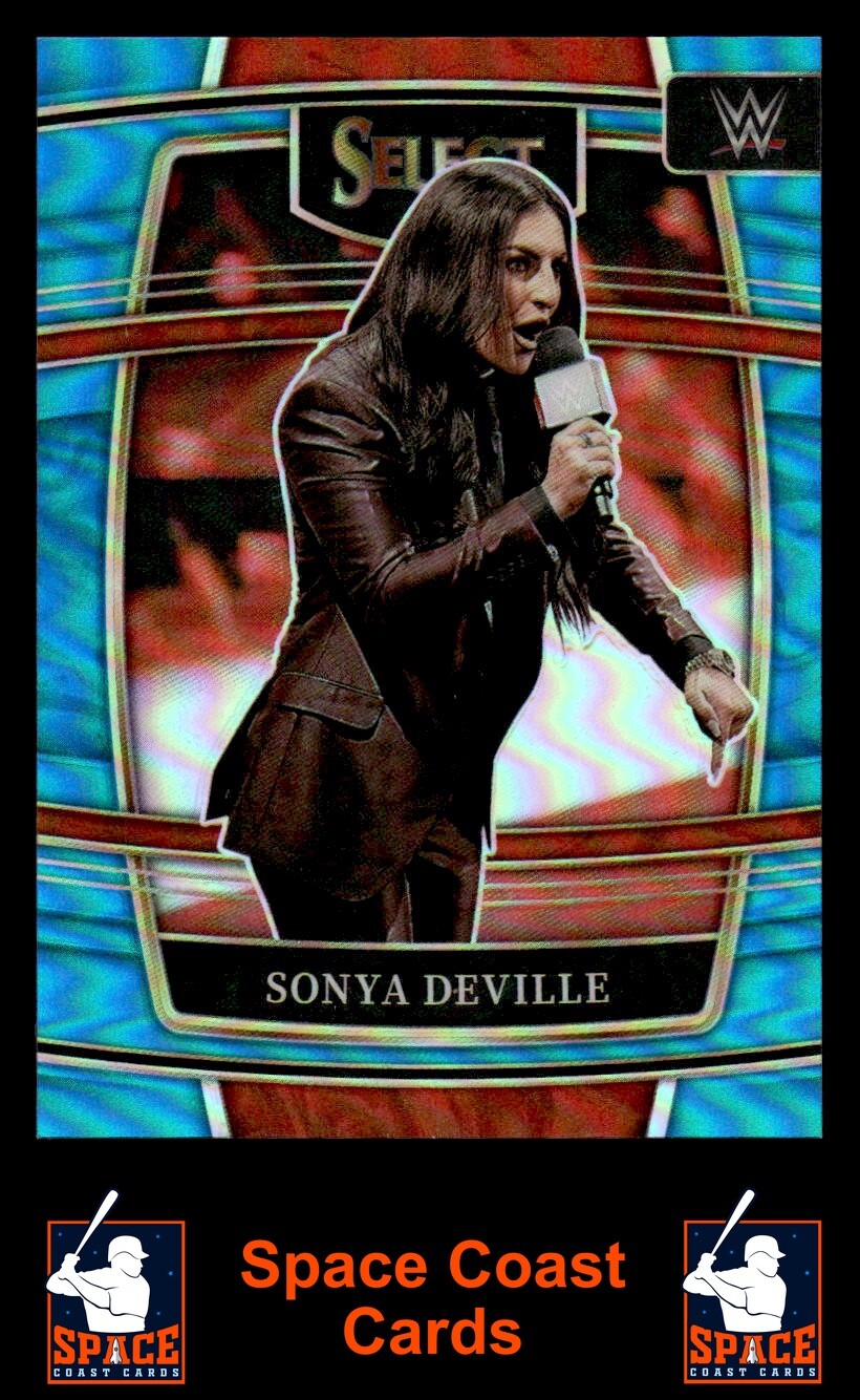 2022 Panini Select WWE - Concourse Light Blue Prizm #68 Sonya DeVille ...