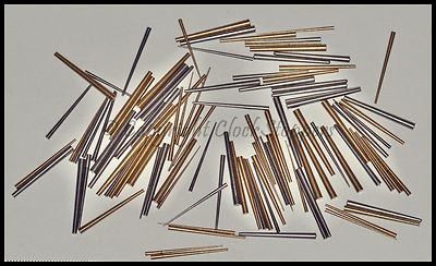 Assorted Brass Steel Taper Pins Clocks Repair Parts Tools Service ...