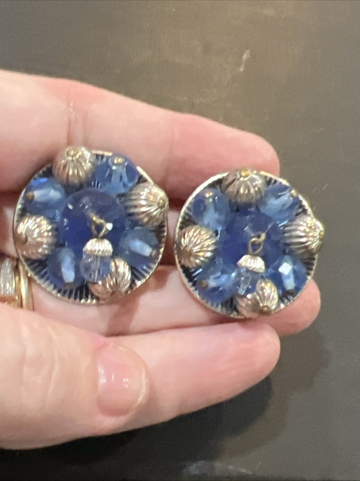 napier Pat Pend Clip On Earrrings Signed | eBay