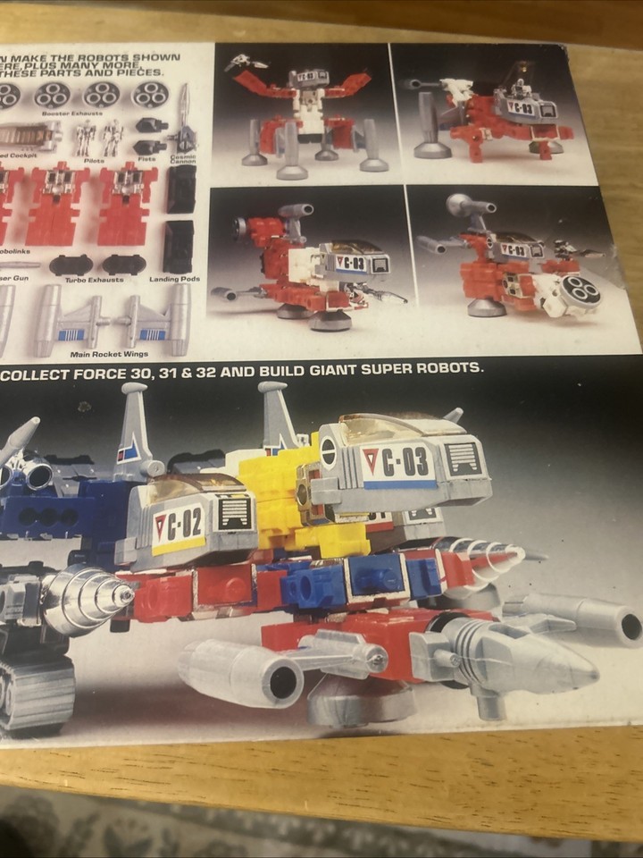 NEW VINTAGE RARE 1985 Revell Robotech Robolinks Force 32 2831 Never ...
