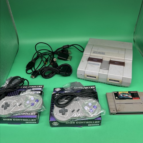 SNES super Nintendo Console Only - 100% Tested And Working. | eBay