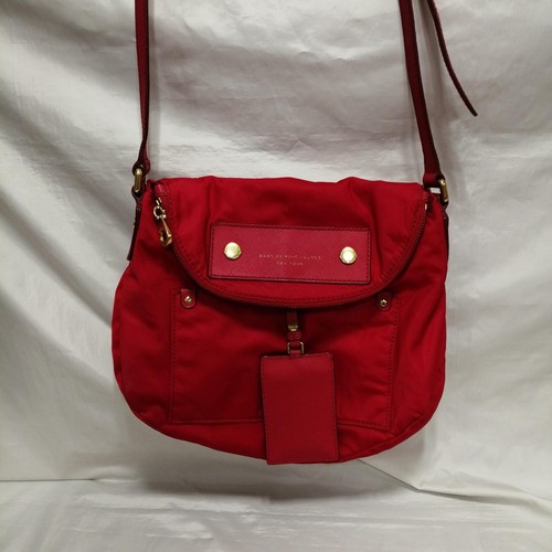 Marc By Jacobs Red/Pass Case Shoulder Bag Hnr91 | eBay
