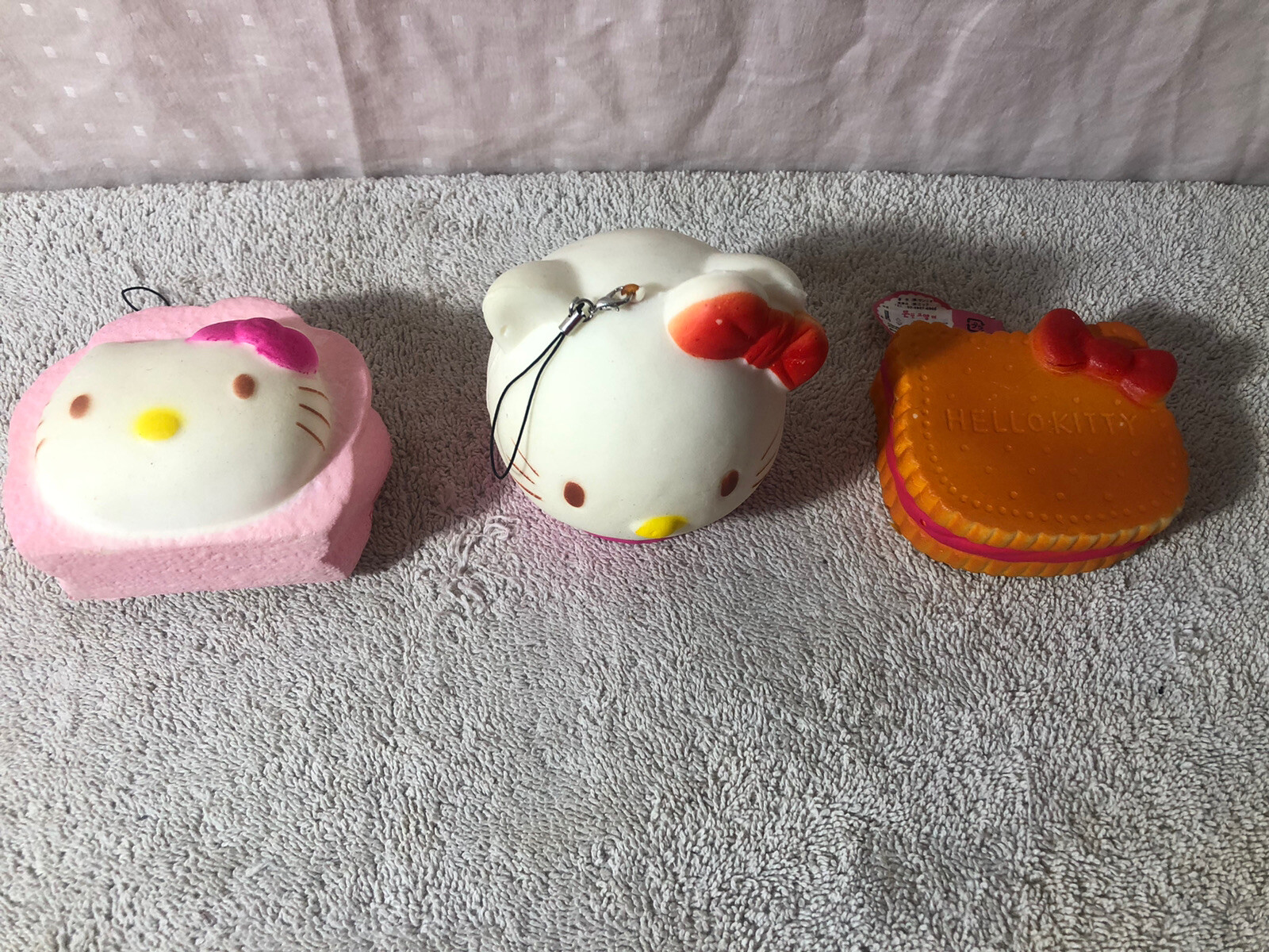 Lot Of 3 Sanrio Hello Kitty Squishies Free Shipping | eBay