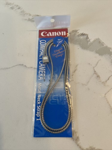Canon Compact Camera Metal Neck Strap 34 Inch Length BRAND NEW ...