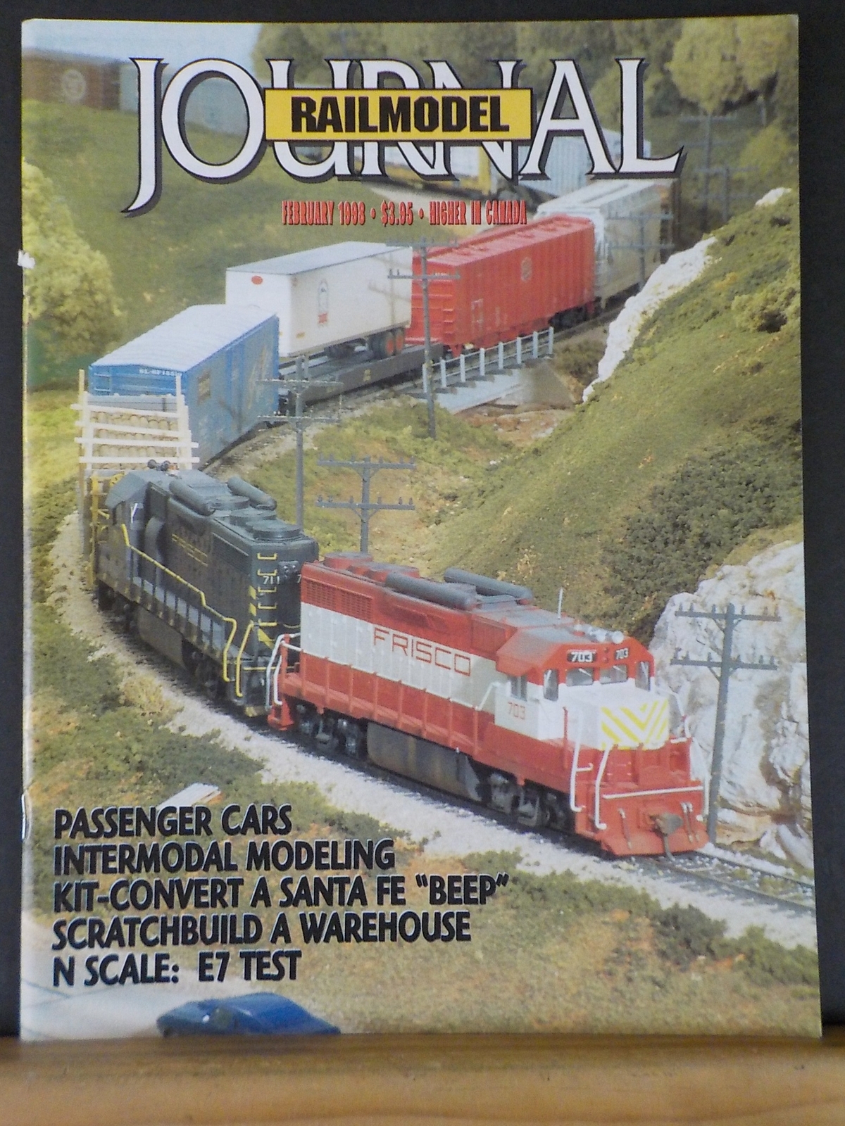 Railmodel Journal 1998 February RMJ Passenger Cars Intermodal Modeling ...