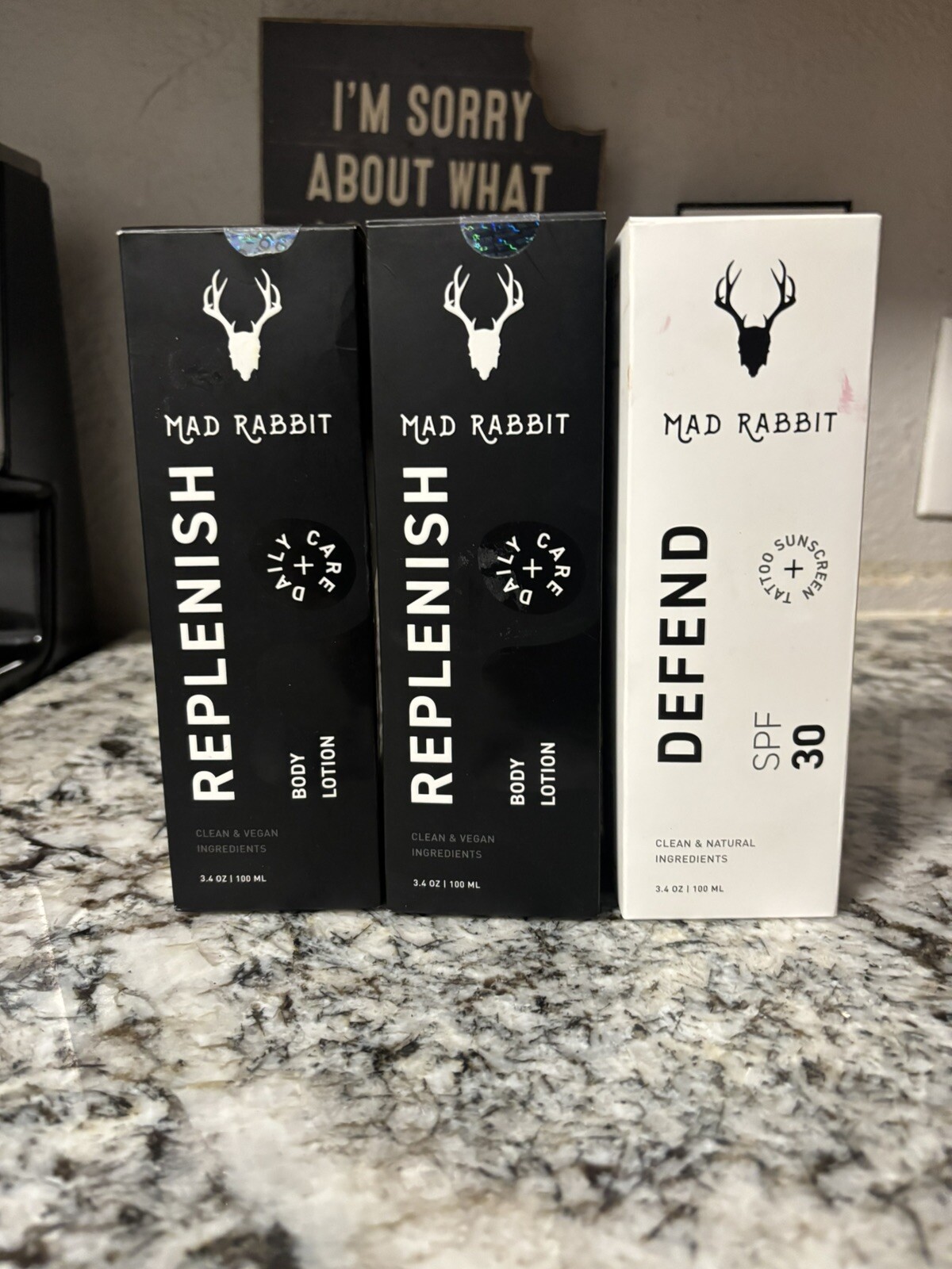 Mad Rabbit Tattoo Care Bundle Kit (3-Piece) Body Lotion & SPF 30 ...