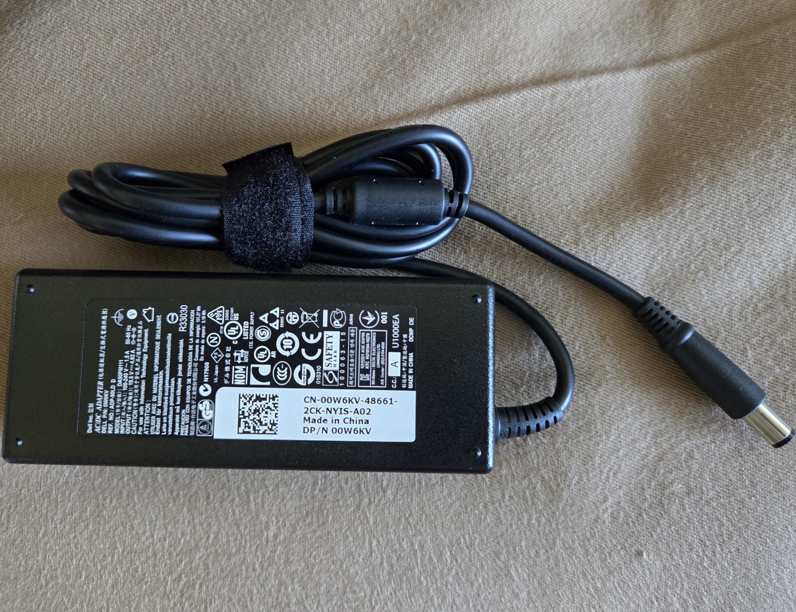 Dell 90W 19.5V 4.62A AC Power Adapter Charger DA90PM111, Power Cord not ...