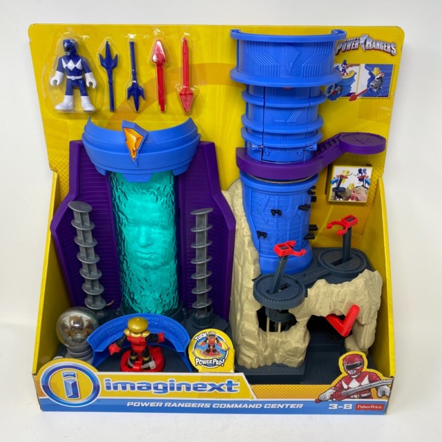 Fisher-Price Imaginext Power Rangers Command Center Toy - DMX64 for ...