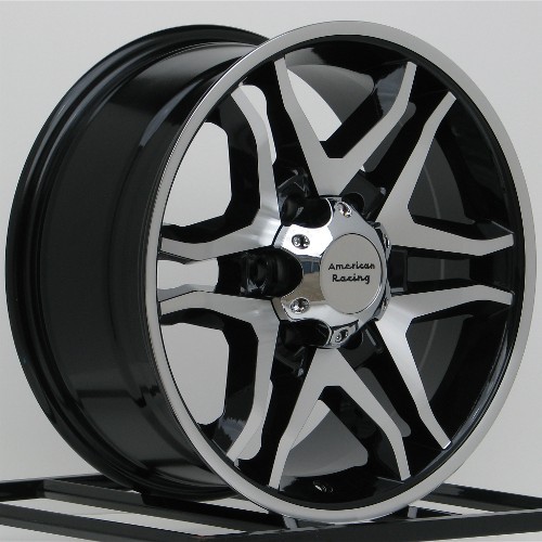 American Racing Ar893 Mainline Machined Black 16x8 6x139.7 Et 0 Rims ...
