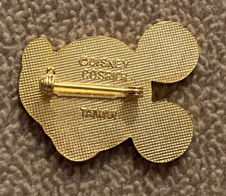 RETIRED 1980’s era ~~MICKEY MOUSE PIN PINBACK~~ MICKEY'S HEAD PROFILE ...
