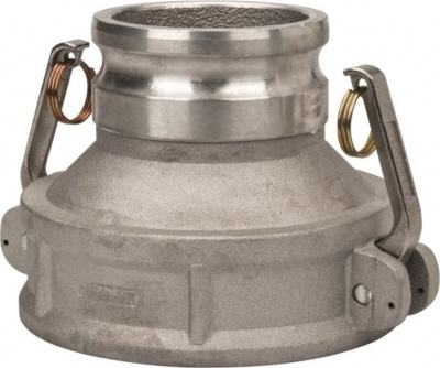 6" x 4" Cam & Groove Female Coupler Male Adapter Aluminum, 300 Max psi ...