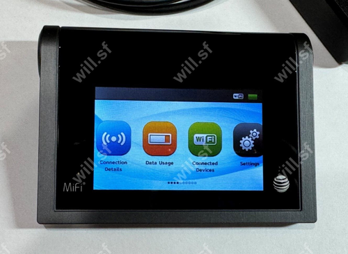 AT&T Novatel Wireless 5792 Mobile Hotspot MiFi Liberate 4G LTE Internet ...