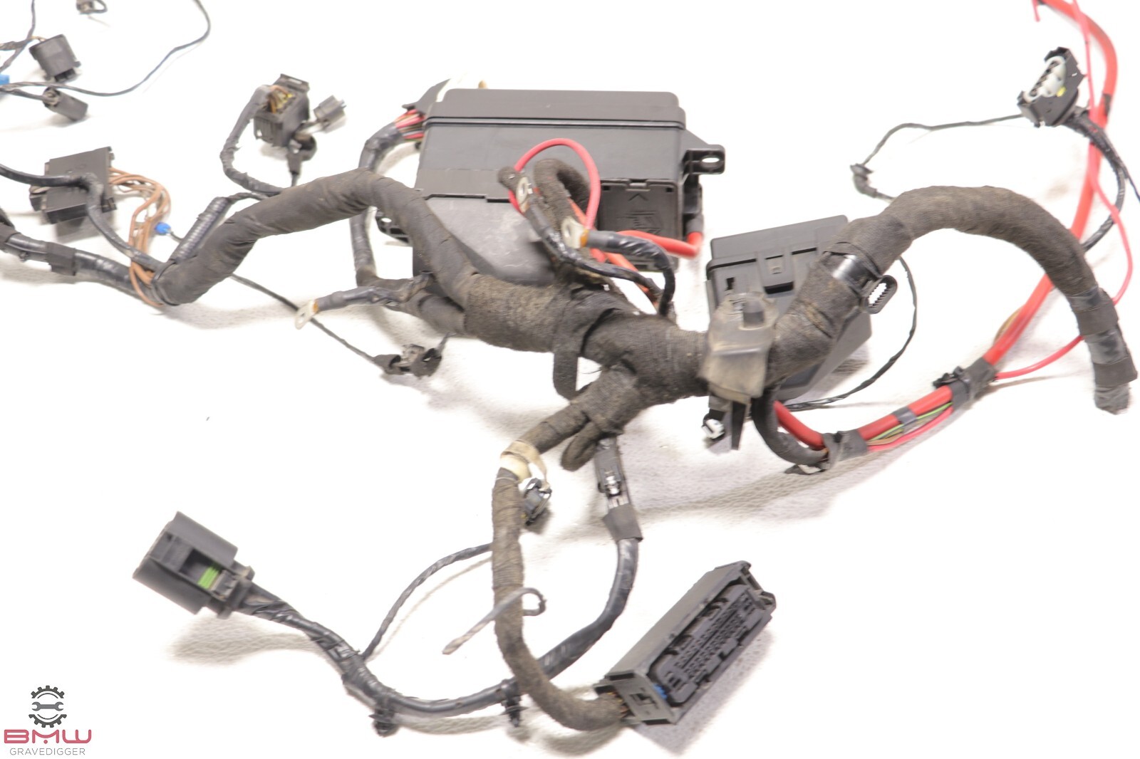 Left Driver Side Headlight Harness Wire ABS Plugs Firewall Front OEM ...