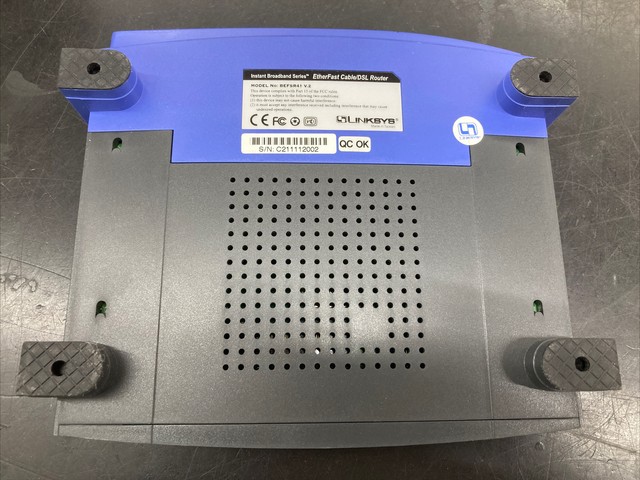 Linksys RT31P2 3-Port 10/100 Wired Router (RT31P2-NA) for sale online ...