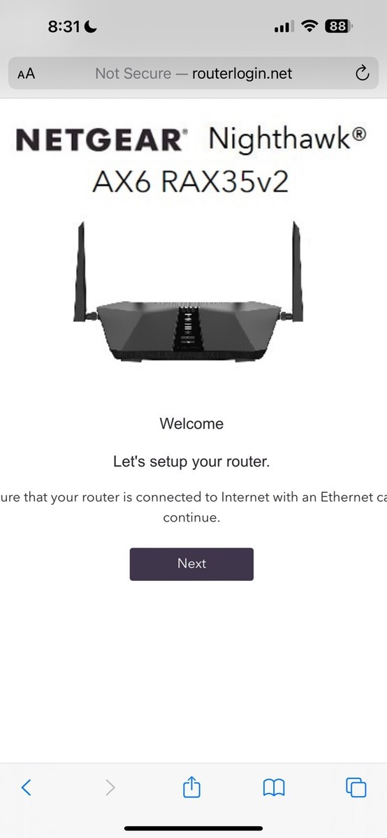 Nighthawk Ax4 Router Setup Routerloginnet Login