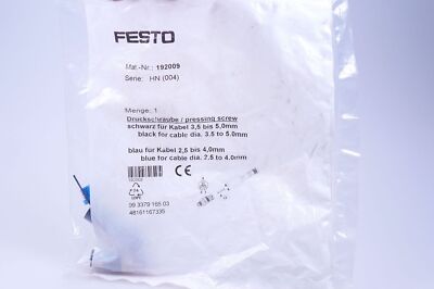 FESTO Sea-3gs-m8-s 192009 Prise / Druckschraube Emballage D'Origine | eBay