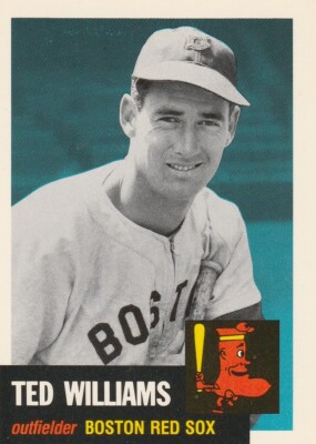 1991 Topps 1953 Archives #319 Ted Williams Boston Red Sox | eBay