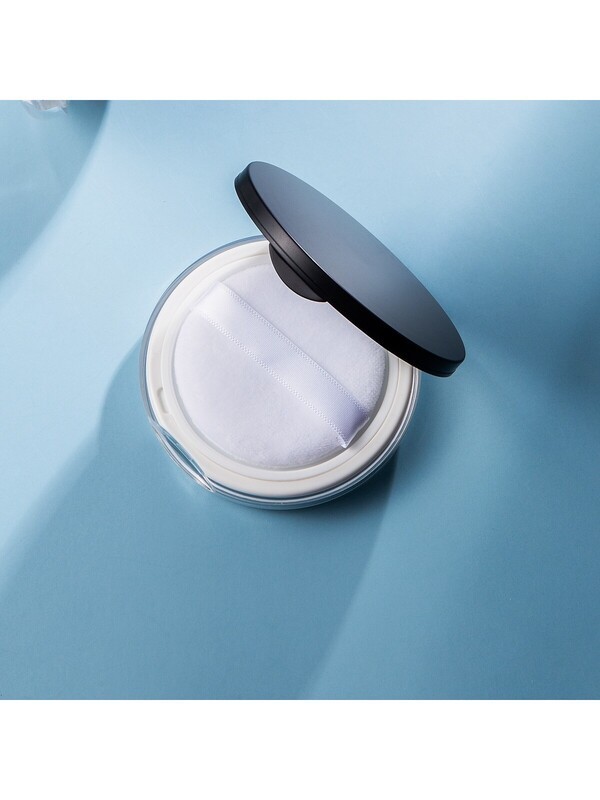 Loose Powder Pot Plastic Cosmetic Container Travel Jar Empty Powder ...