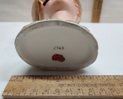 LADY HEAD VASE / PLANTER - 2148 - Leftons JAPAN | eBay