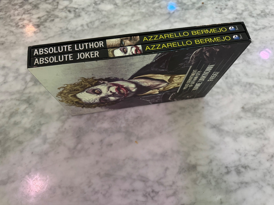 ABSOLUTE JOKER/LUTHOR SLIPCASE SET - TWO HARDCOVERS - OOP | eBay