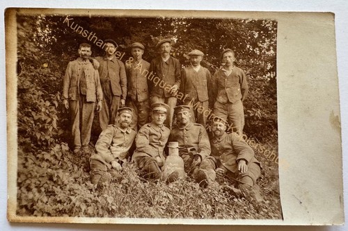 orig. Foto AK Soldat WK1 WW1 Erster Weltkrieg Uniform um 1914 | eBay.de