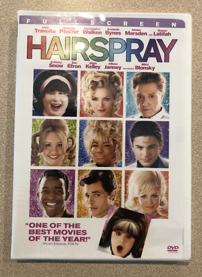 Hairspray (DVD, 2007, Full Frame) Brand New Sealed Fast Shipping 📦 ...
