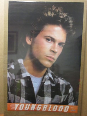 youngblood Rob Lowe Vintage Poster actor 1986 Inv#3050 | eBay