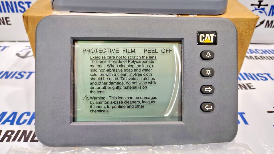 CATERPILLAR 307-7542-00 / 267-8623-02 MARINE POWER DISPLAY NEW WITH ...