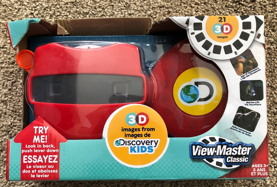 3D VIEW-MASTER DISCOVERY KIDS Dinosaurs Marine Animals Viewmaster ...