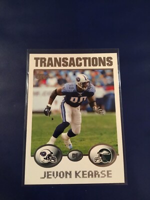 2004 Topps # 223 JEVON KEARSE Titans Philadelphia Eagles | eBay