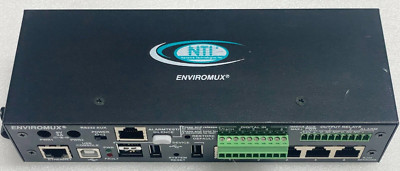 NTI ENVIROMUX-5D-E Medium Enterprise Environment Monitoring System | eBay