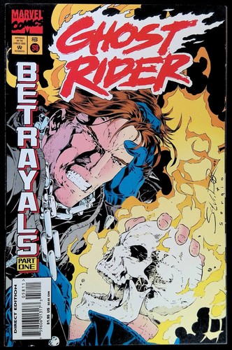 GHOST RIDER VOL. 2 #58 ~ FN/VF 1995 MARVEL COMICS ~ SALVADOR LARROCA ...