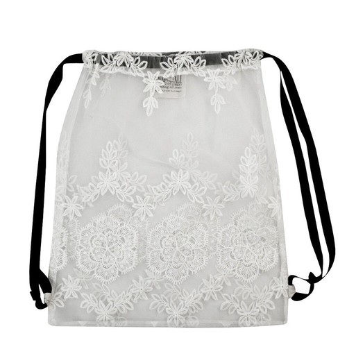 NEW Bag All Lace Backpack White | eBay Australia