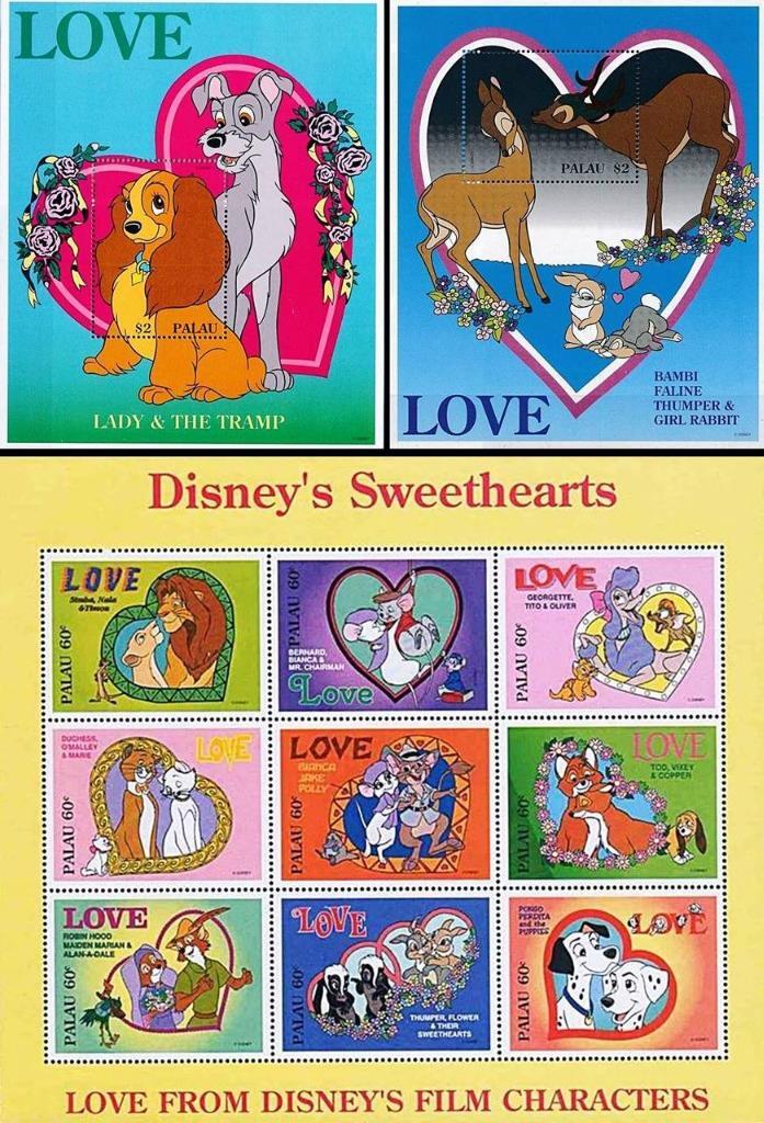 Disney Characters In Love