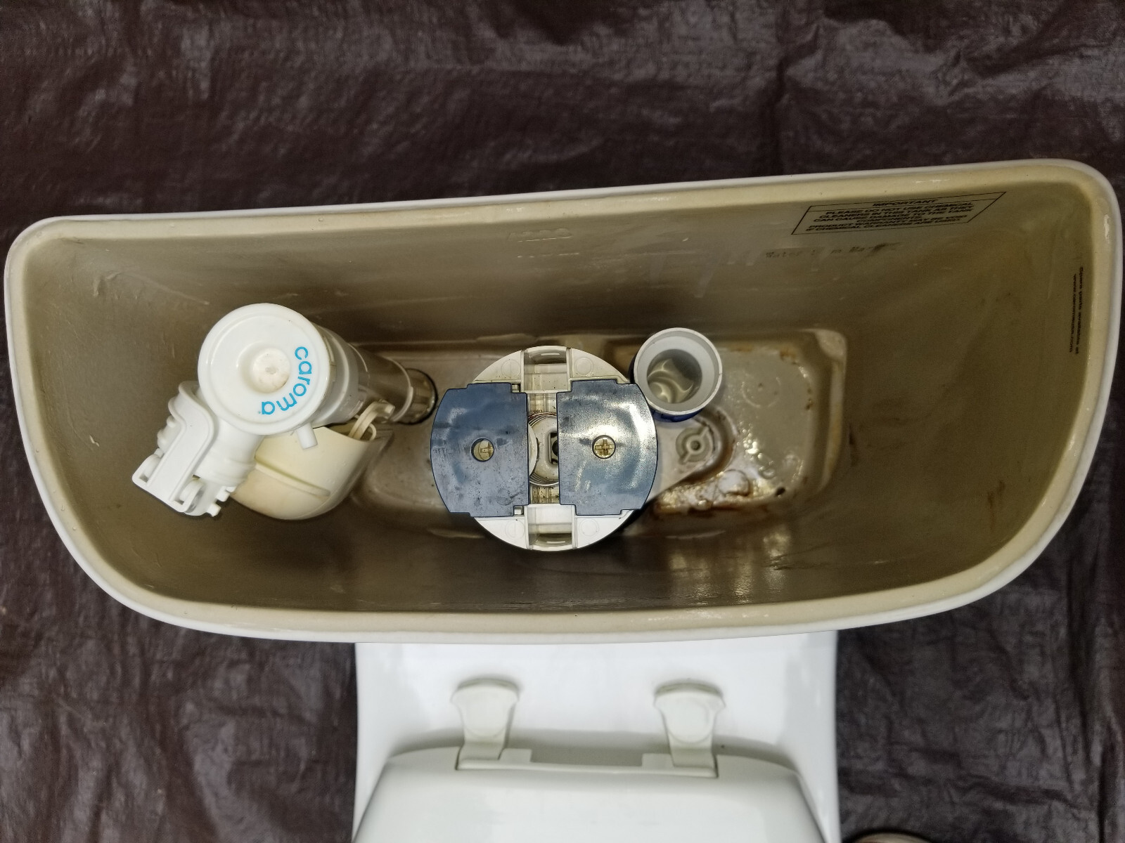 Caroma Sydney 305 1-Piece Toilet, Caroma Smart Dual Button, Soft Close ...