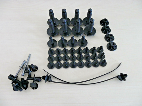 1x Original VW Tiguan 5N Befestigungssatz 5NA898623 Stoßstange vorne ...