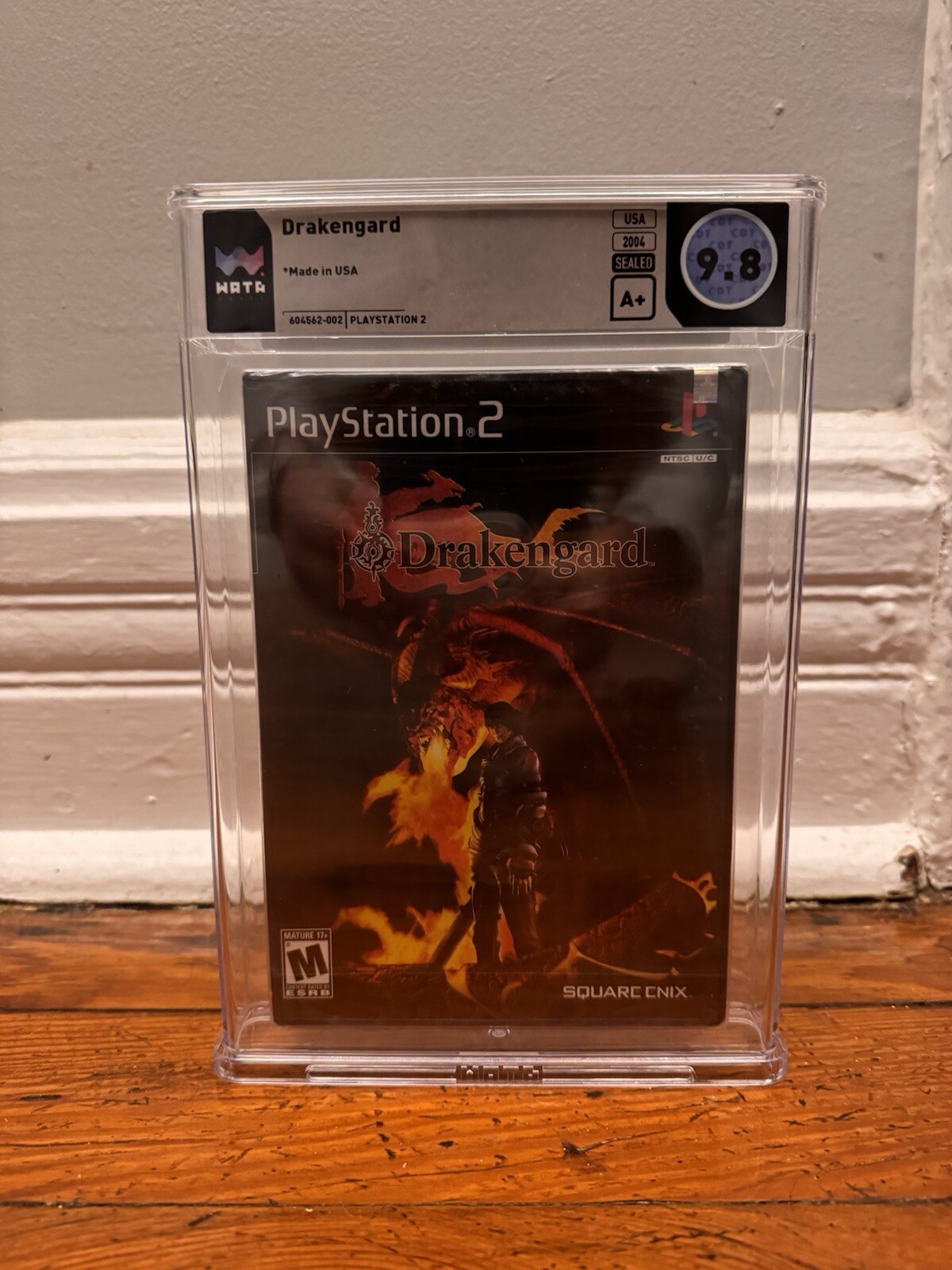 Drakengard Playstation 2 PS2 Sealed Graded WATA 9.8 A+ | eBay