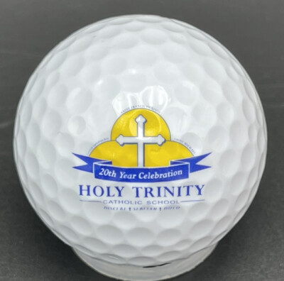 Holy Trinity Catholic School 20 Year Logo Golf Ball (1) Nike RZN White ...