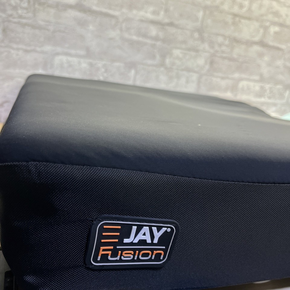 Jay Fusion Gel Seat Cushion 24"x19" for Wheelchair | 24" W x 19" D x 5 ...